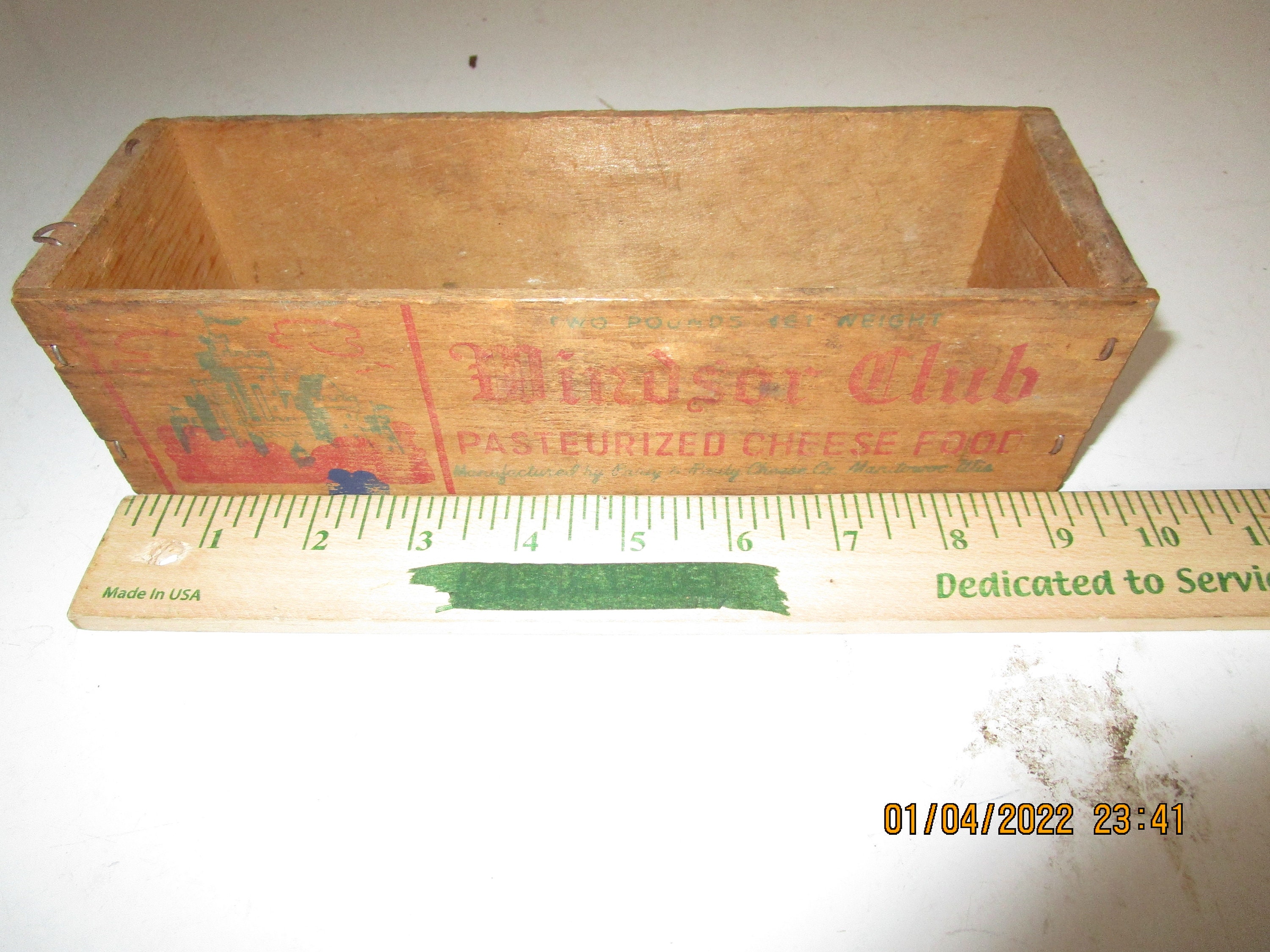 Vintage Cheese Box - Etsy