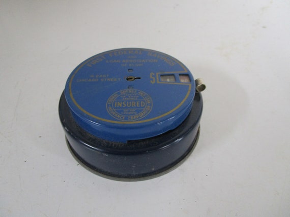 Vintage Coin Bank | Etsy