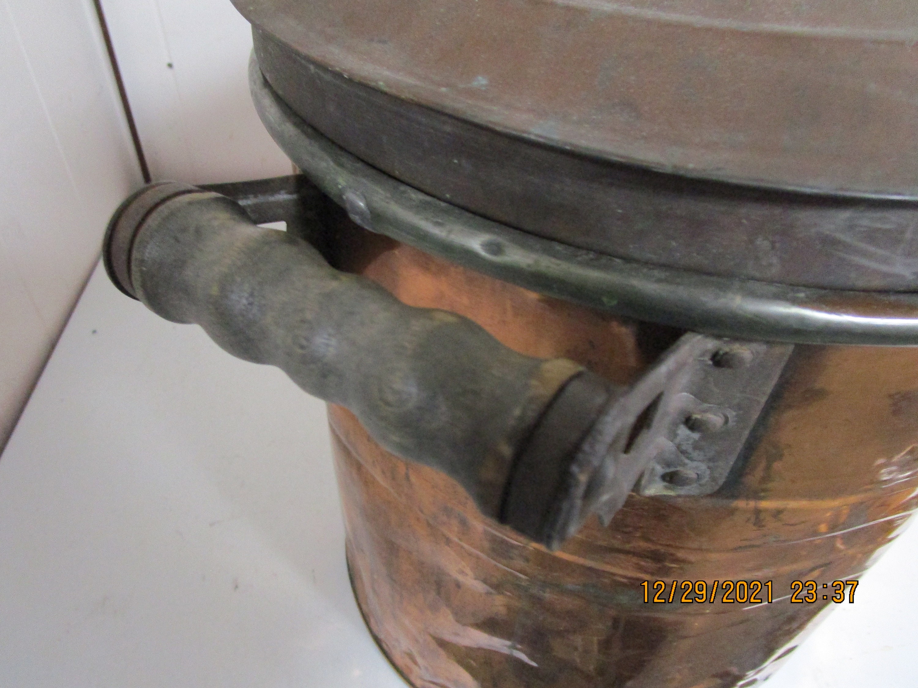 Antique Copper Clad Wash Tub - Etsy