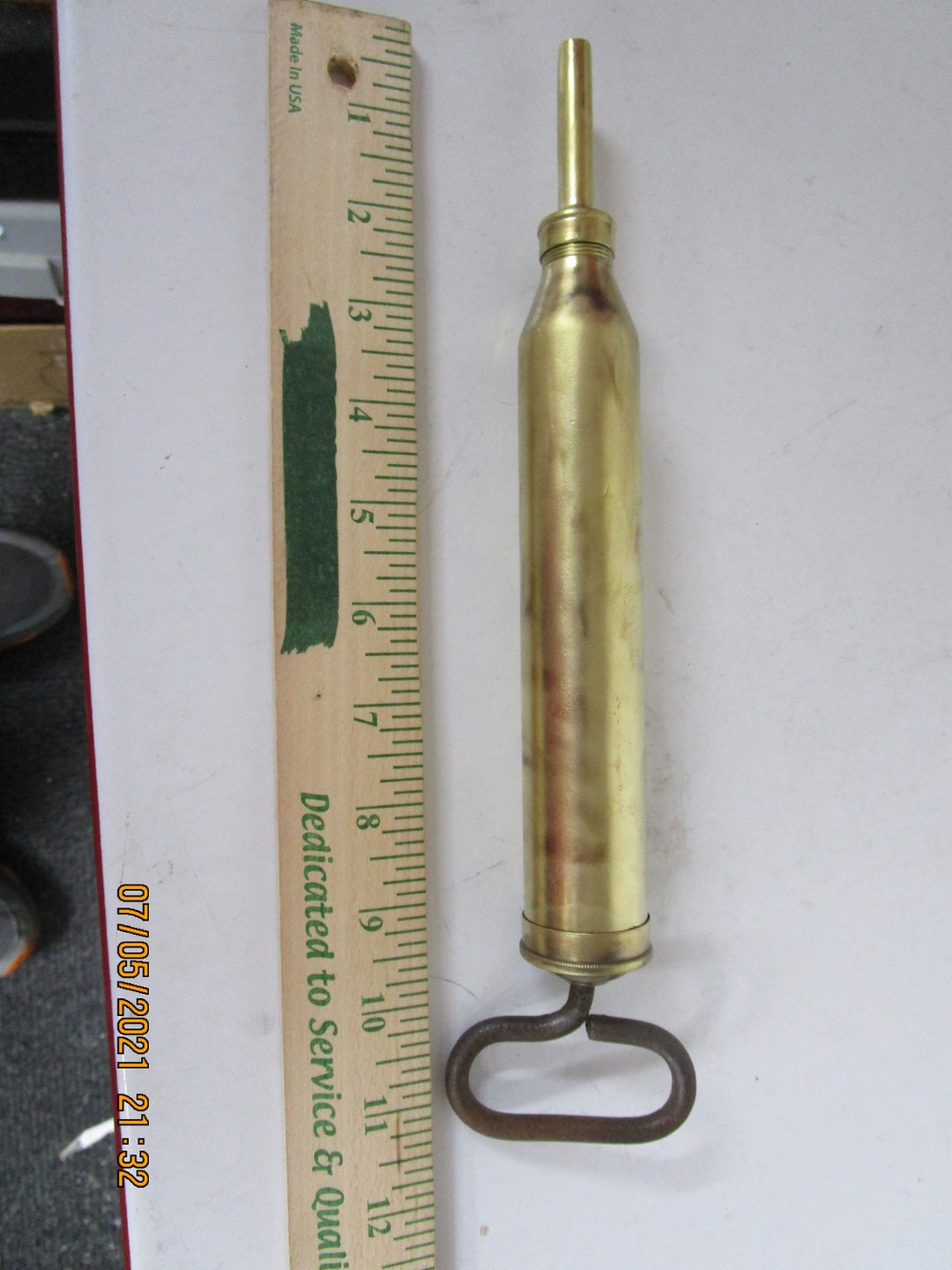 Antique Grease Gun - Etsy