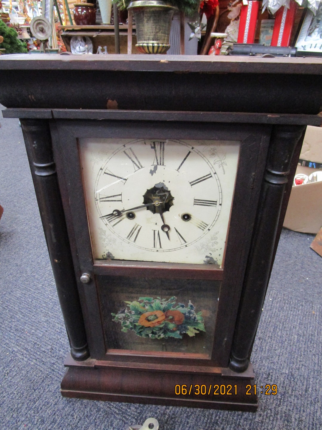 Antique EN Welch Clock - Etsy