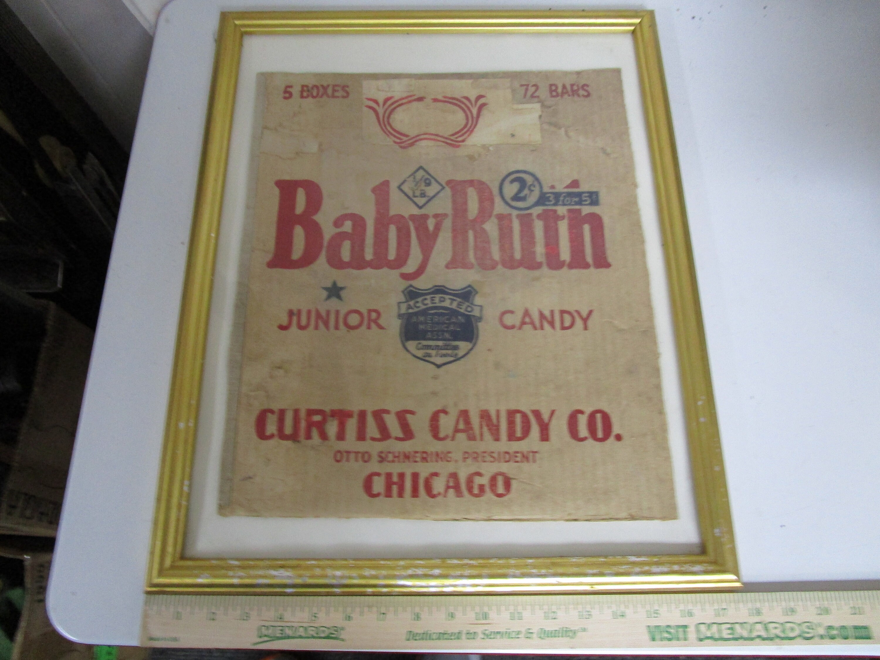Baby Ruth Candy Bar 1920