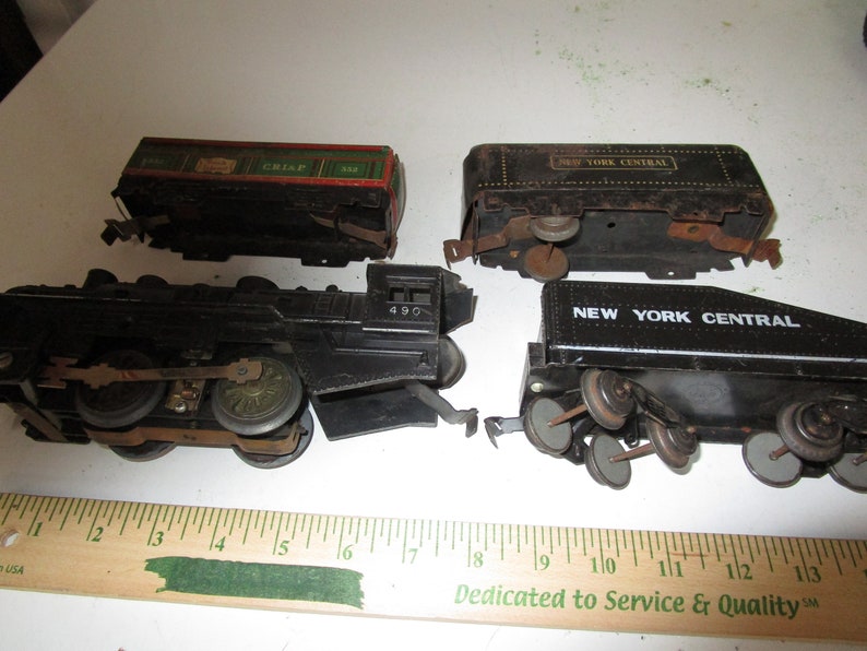 Antique Marx Train Set - Etsy