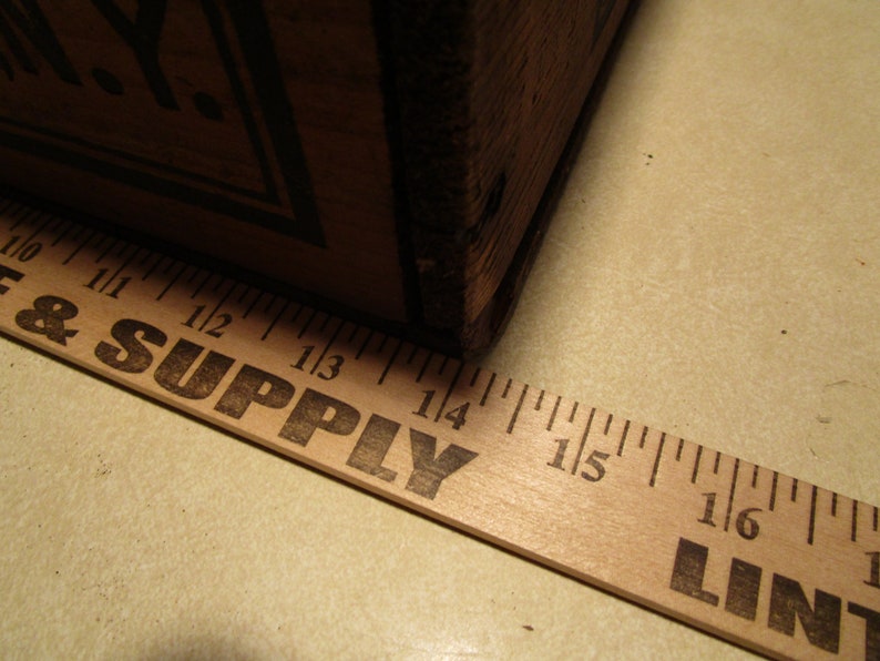 Antique Advertising Lee & Hedrick Wood Box. - Etsy