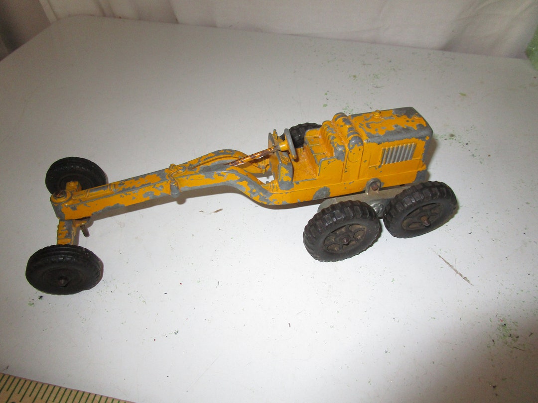 Antique Hubley Kiddie Toy Road Grader - Etsy