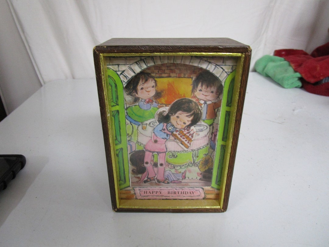 Vintage Toyo Japan Dancing Girl Playing Happy Birthday. - Etsy