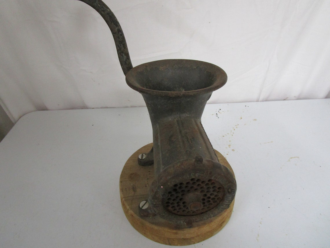Antique Enterprise #12 Tinned Meat Chopper - Meat Grinder - Etsy