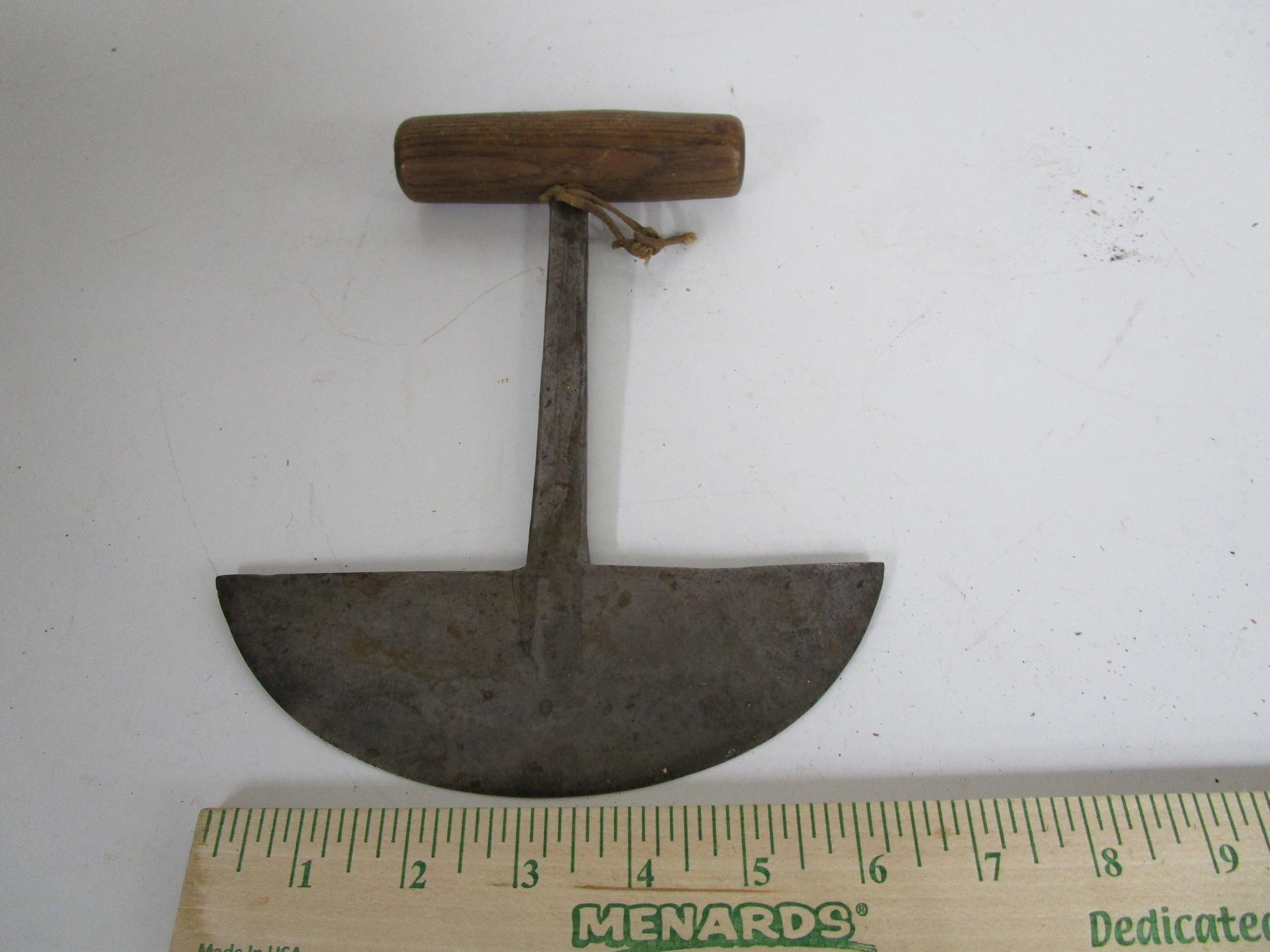 Large Primitive Hand-forged Chopper, Antique Chopper, Vintage Dough ...