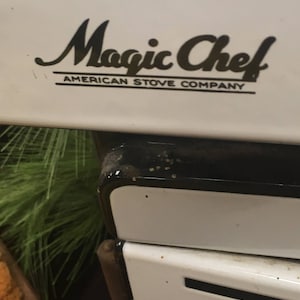 Rare 1950s Magic Chef Stove - Etsy