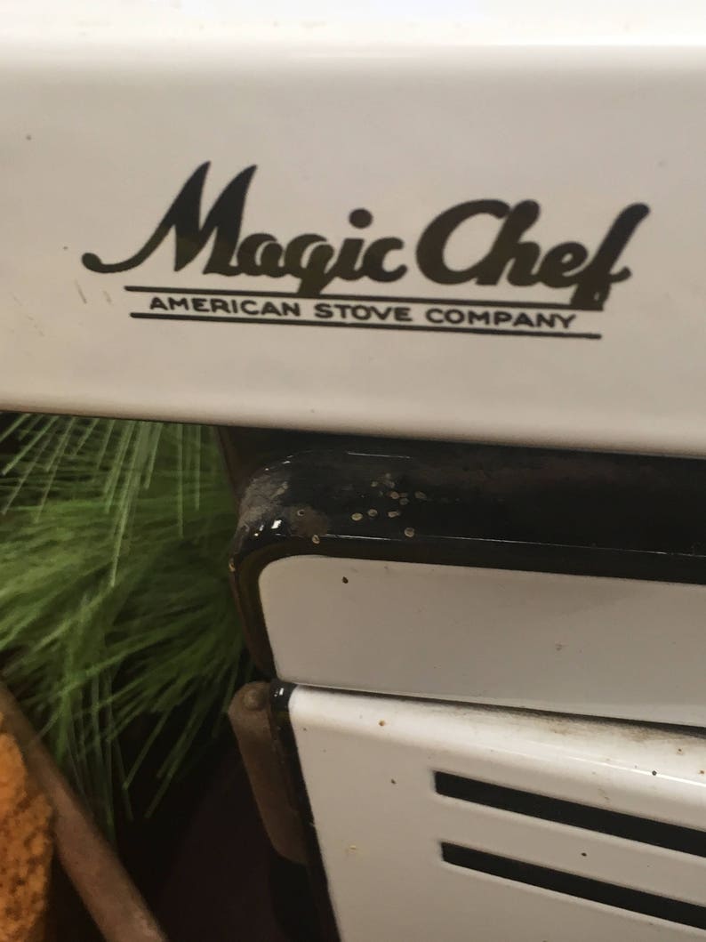 Rare 1950s Magic Chef Stove - Etsy