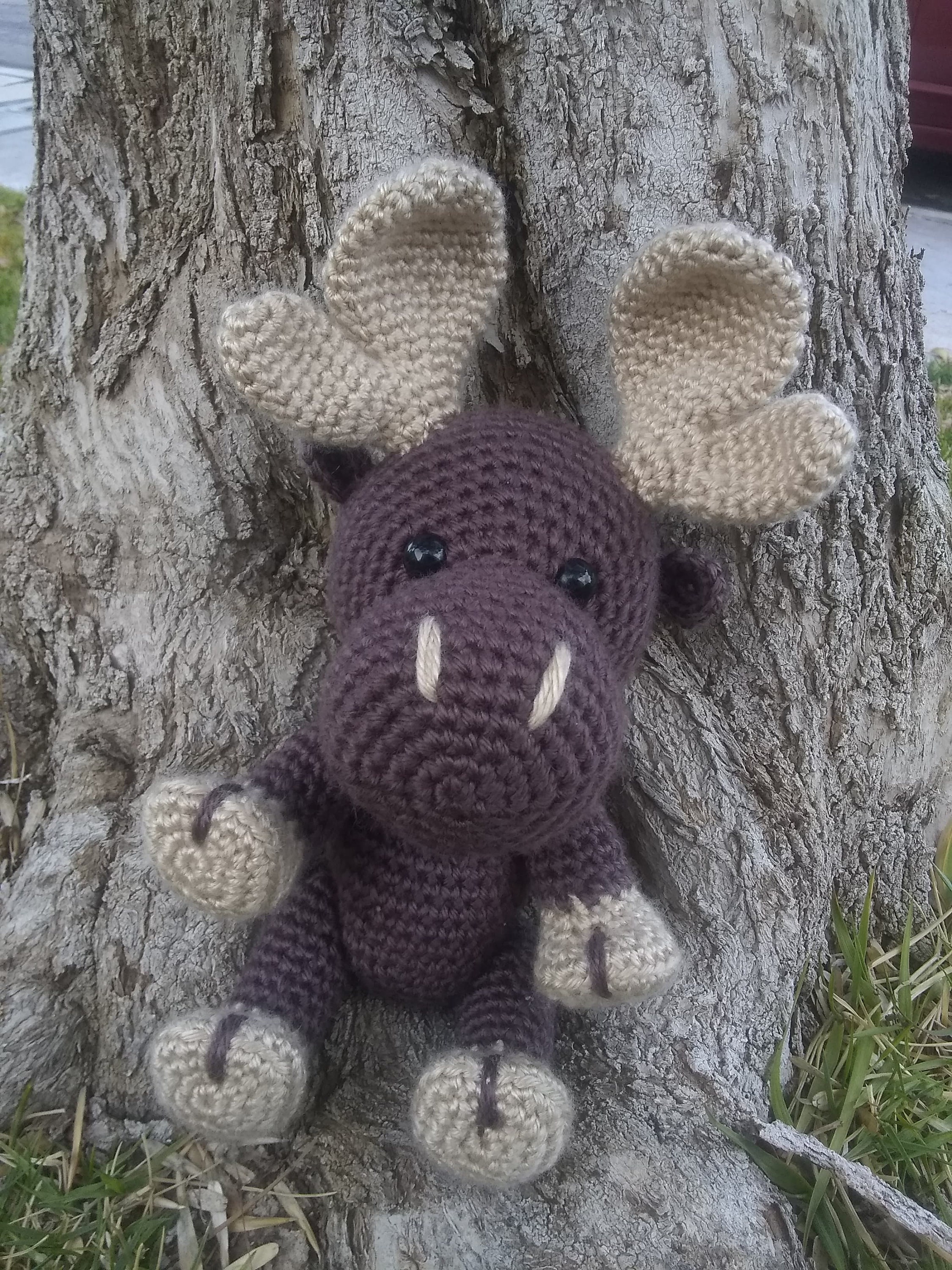 Baby Moose Crochet Pattern - Etsy