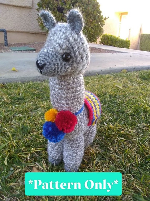 Crochet Llama Pattern | Etsy