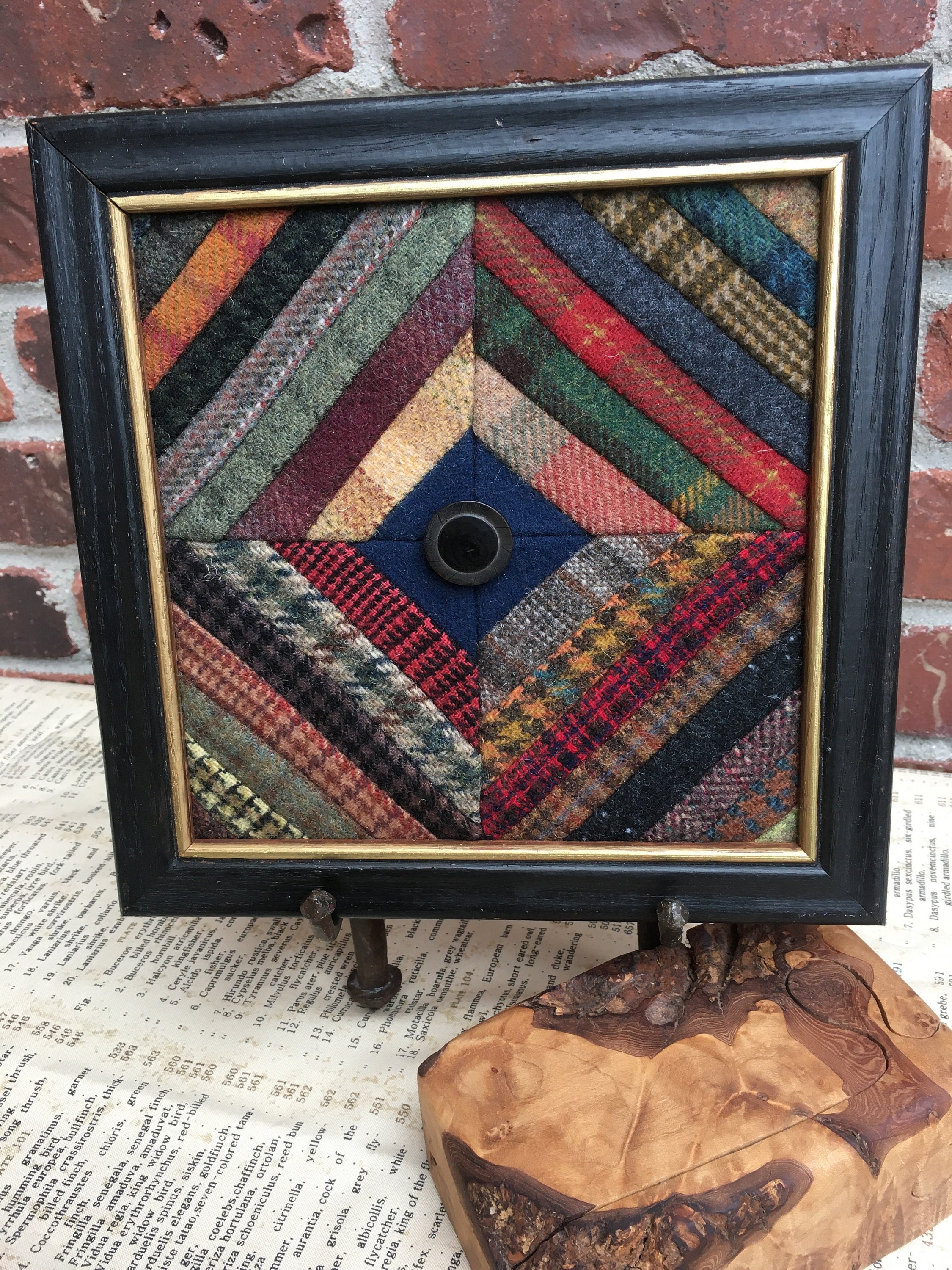 Wool Art Vintage Frame - Etsy