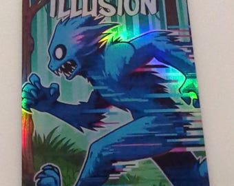 Token Illusion Full Art Mtg Proxy Custom Card Holographic - Etsy