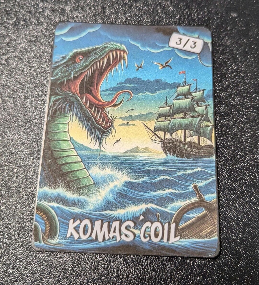 Koma's Coil Token - Etsy