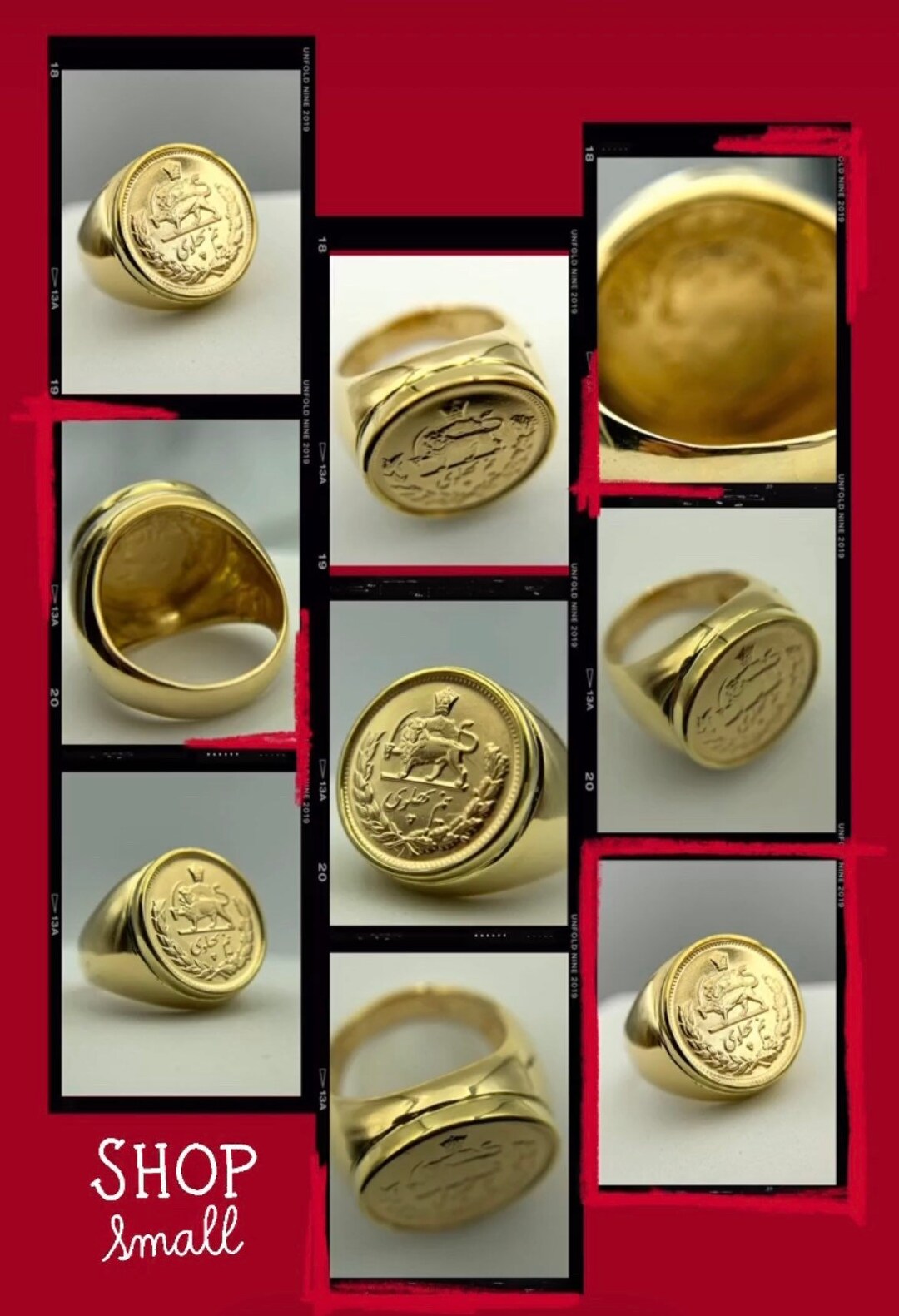 Nim Sekke Seke 18k Gold Ring - Etsy