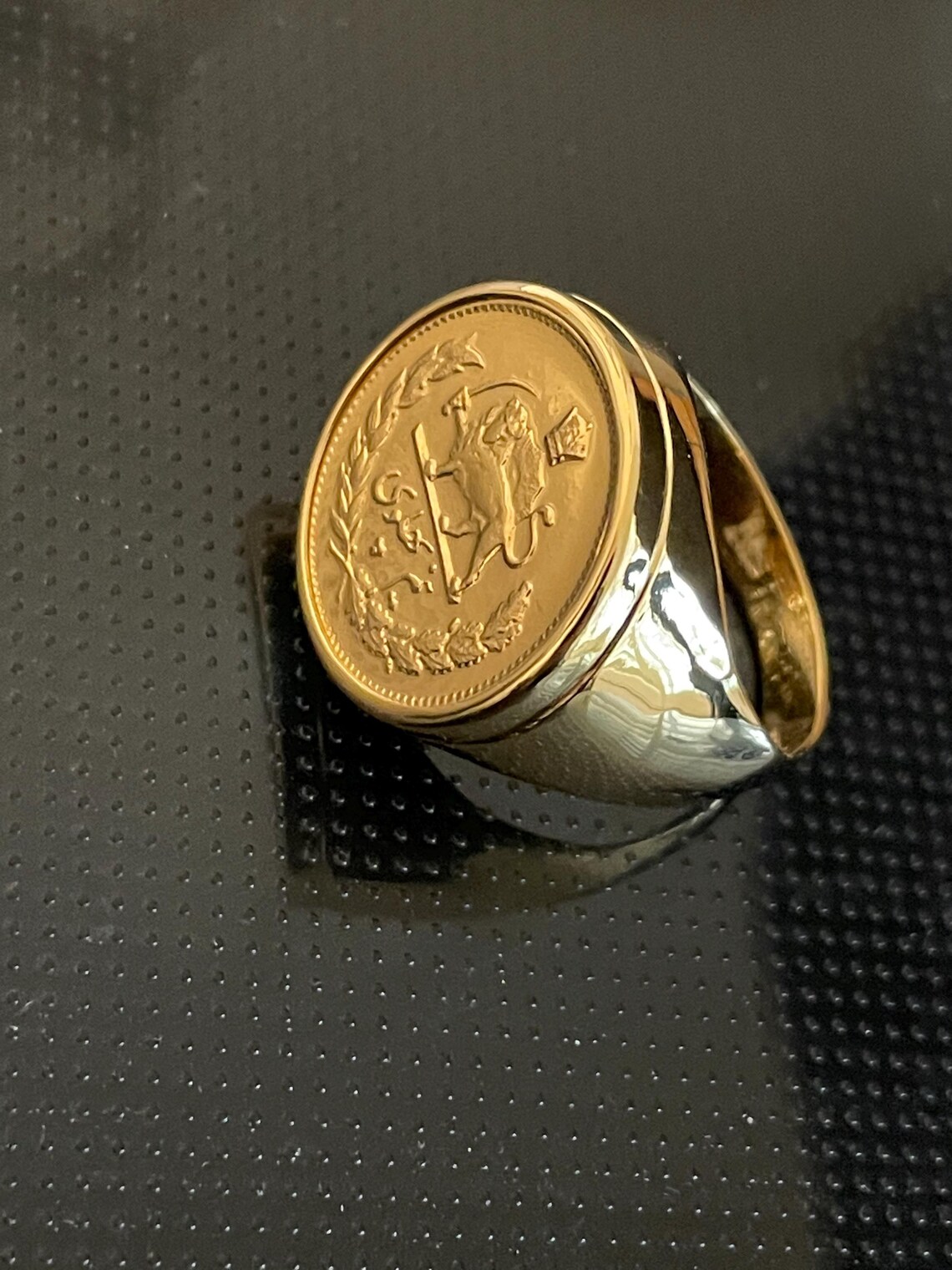 Nim Sekke Seke 18k Gold Ring - Etsy