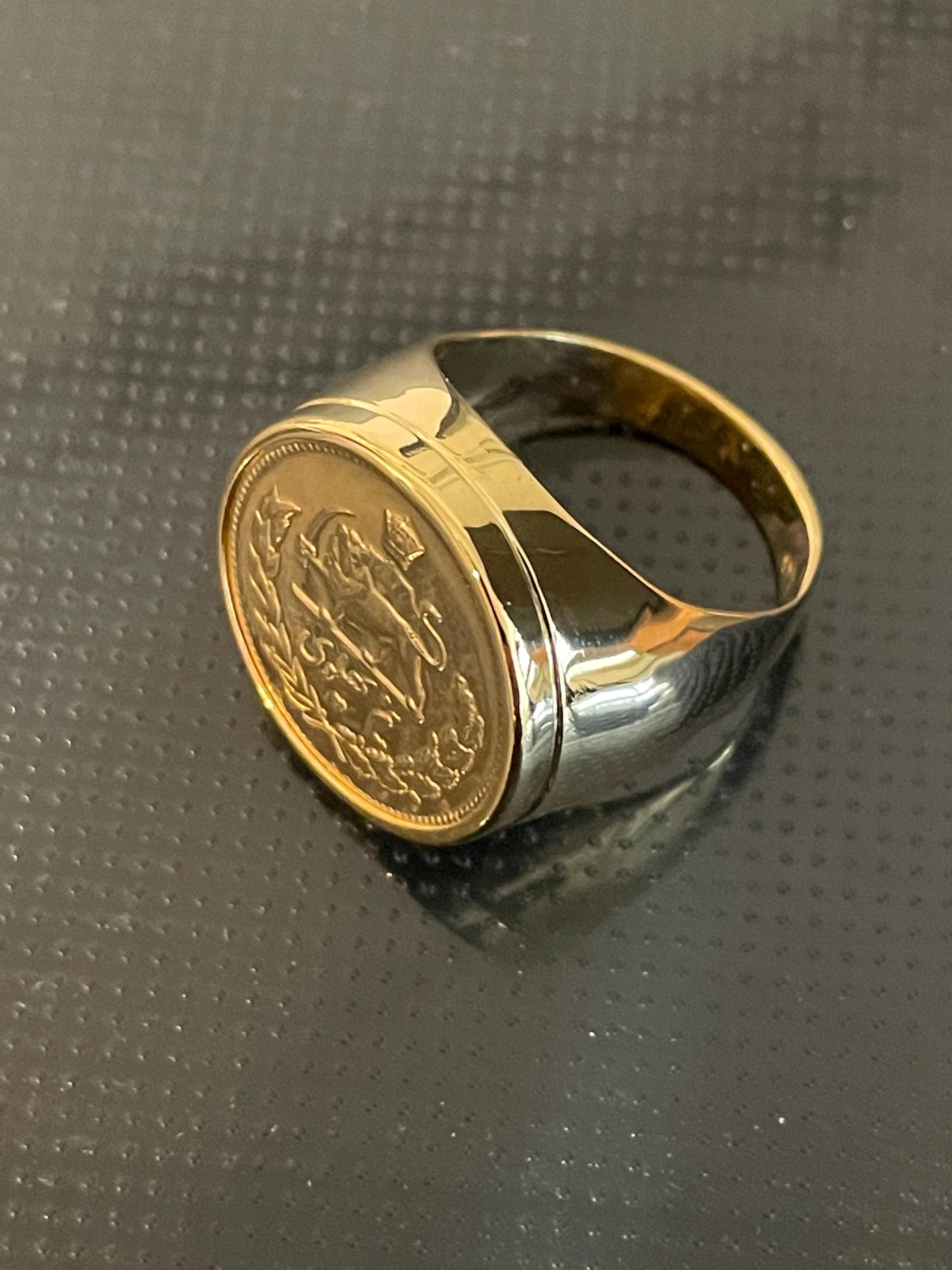 Nim Sekke Seke 18k Gold Ring - Etsy