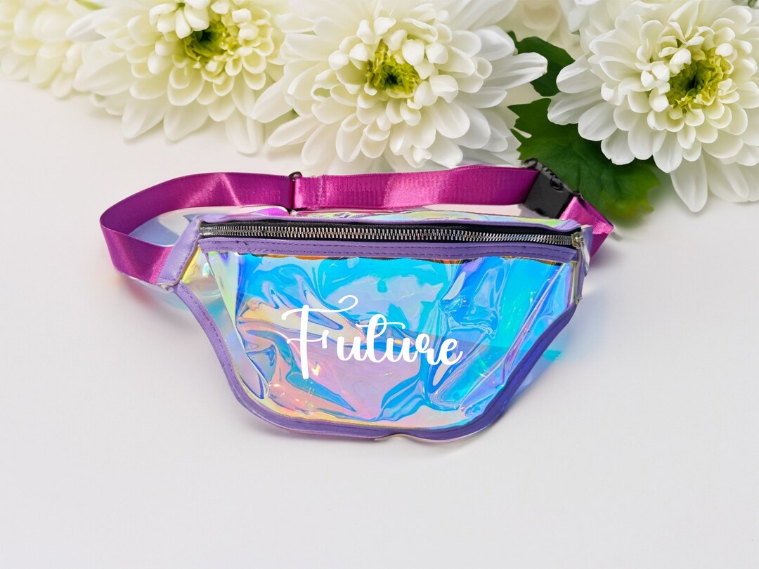 Holographic Belt Bag ，fanny Pack ，personalized Belt Bags ，matching ...