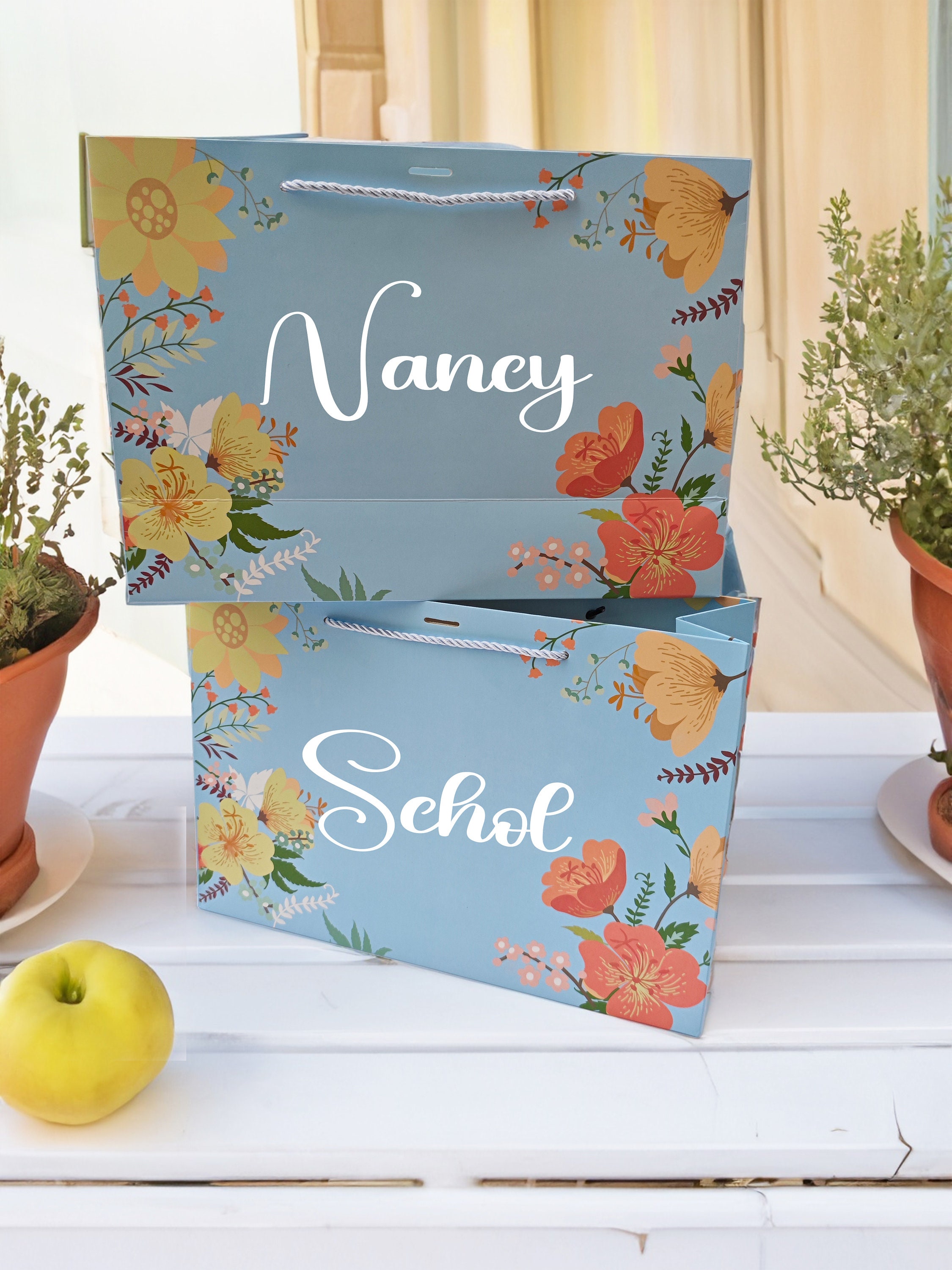 Personalised Birthday Gift Bag, Birthday Gift Bag Girls, Birthday Bags ...