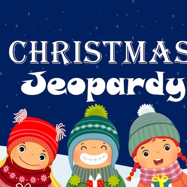 Jeopardy Christmas Game - Etsy