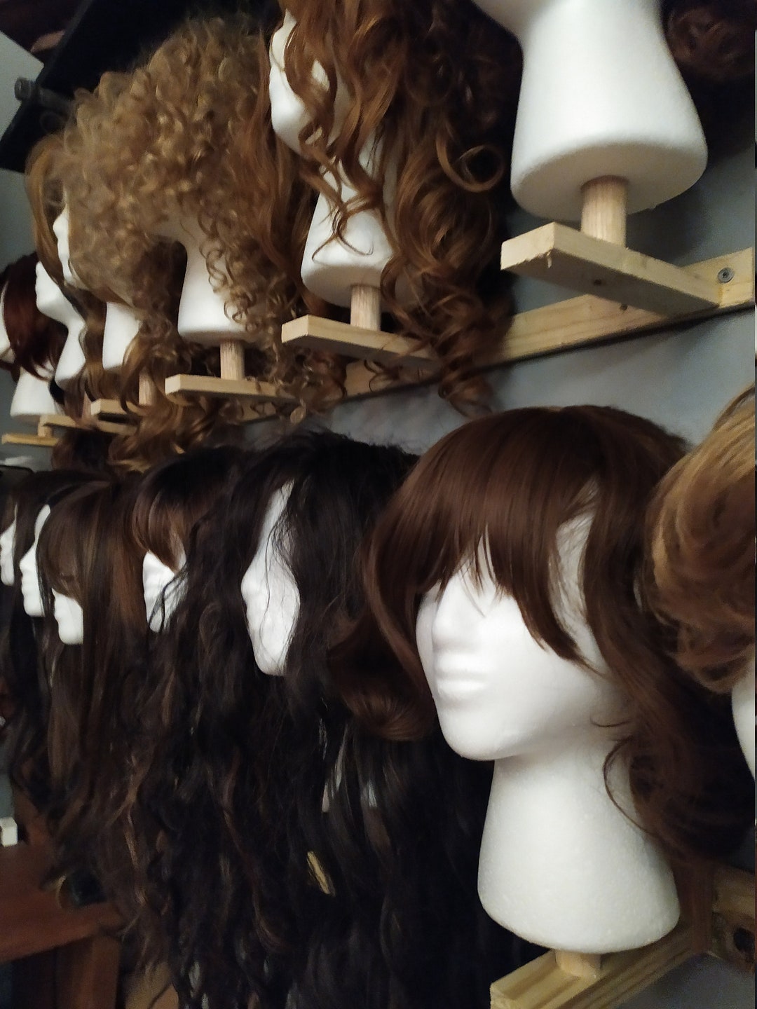 Hanging Wig Rack | Ultimate Space-saving Display & Storage for Multiple ...