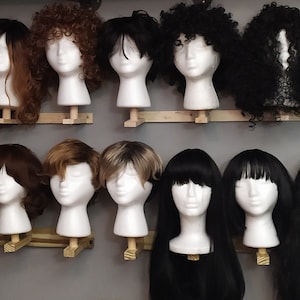 Hanging Wig Rack | Ultimate Space-saving Display & Storage for Multiple ...