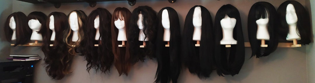 Hanging Wig Rack Ultimate Space-saving Display & Storage for Multiple ...