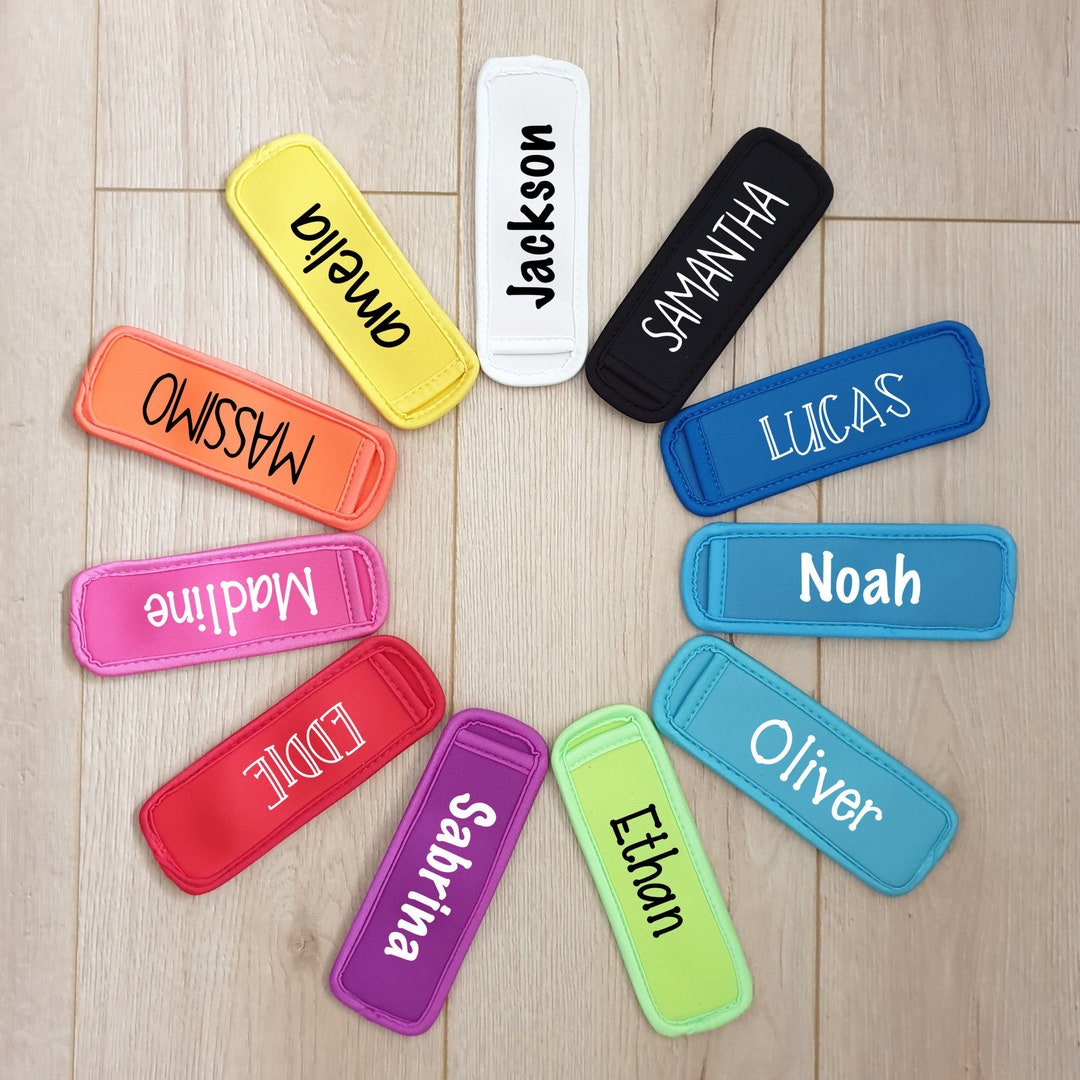 Icy Pole Holders Plain Personalised /personalised Icy Pole Holders ...
