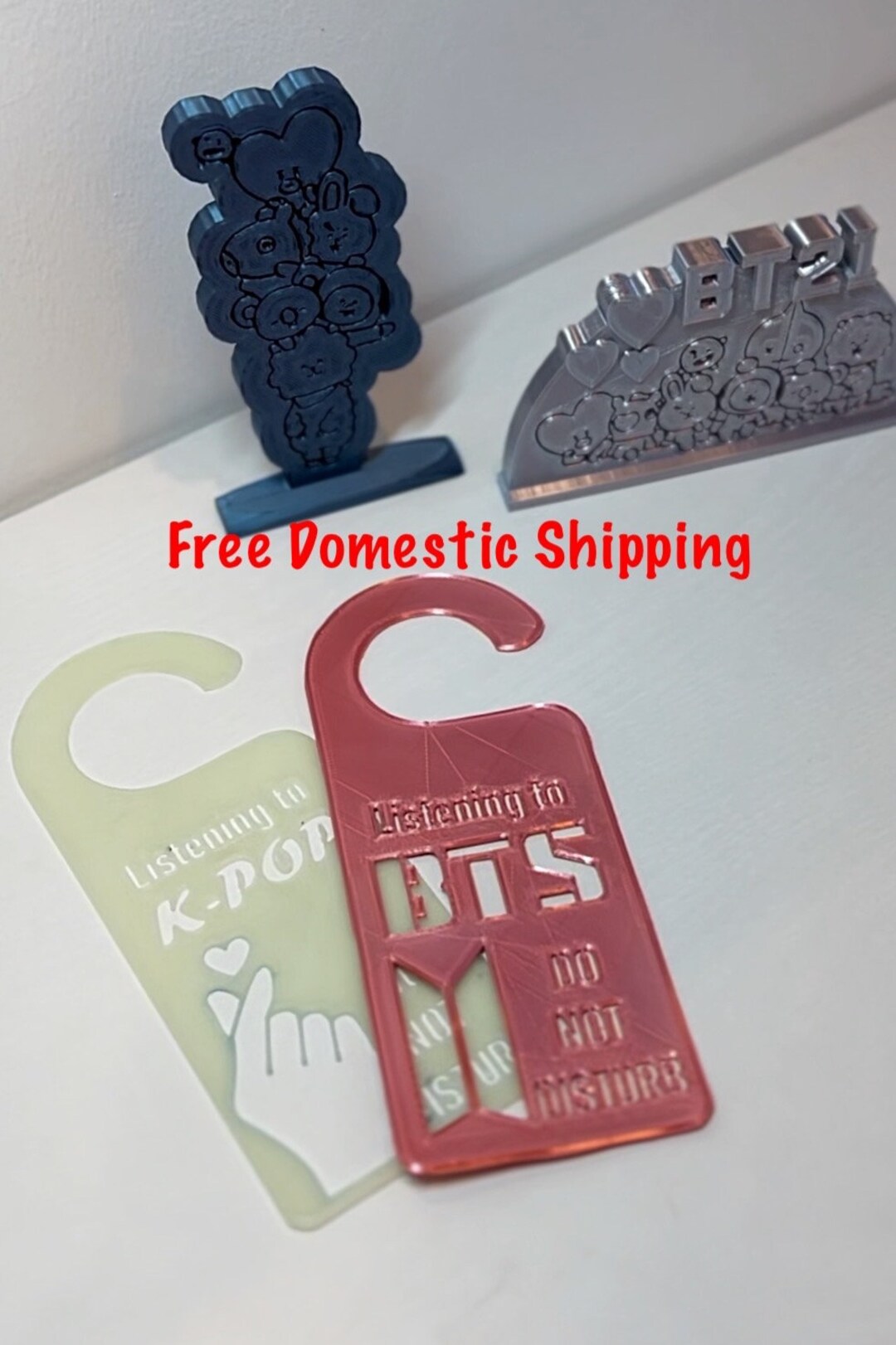 BTS / K-pop Do Not Disturb Door Hanger 3D Printed BTS - Etsy