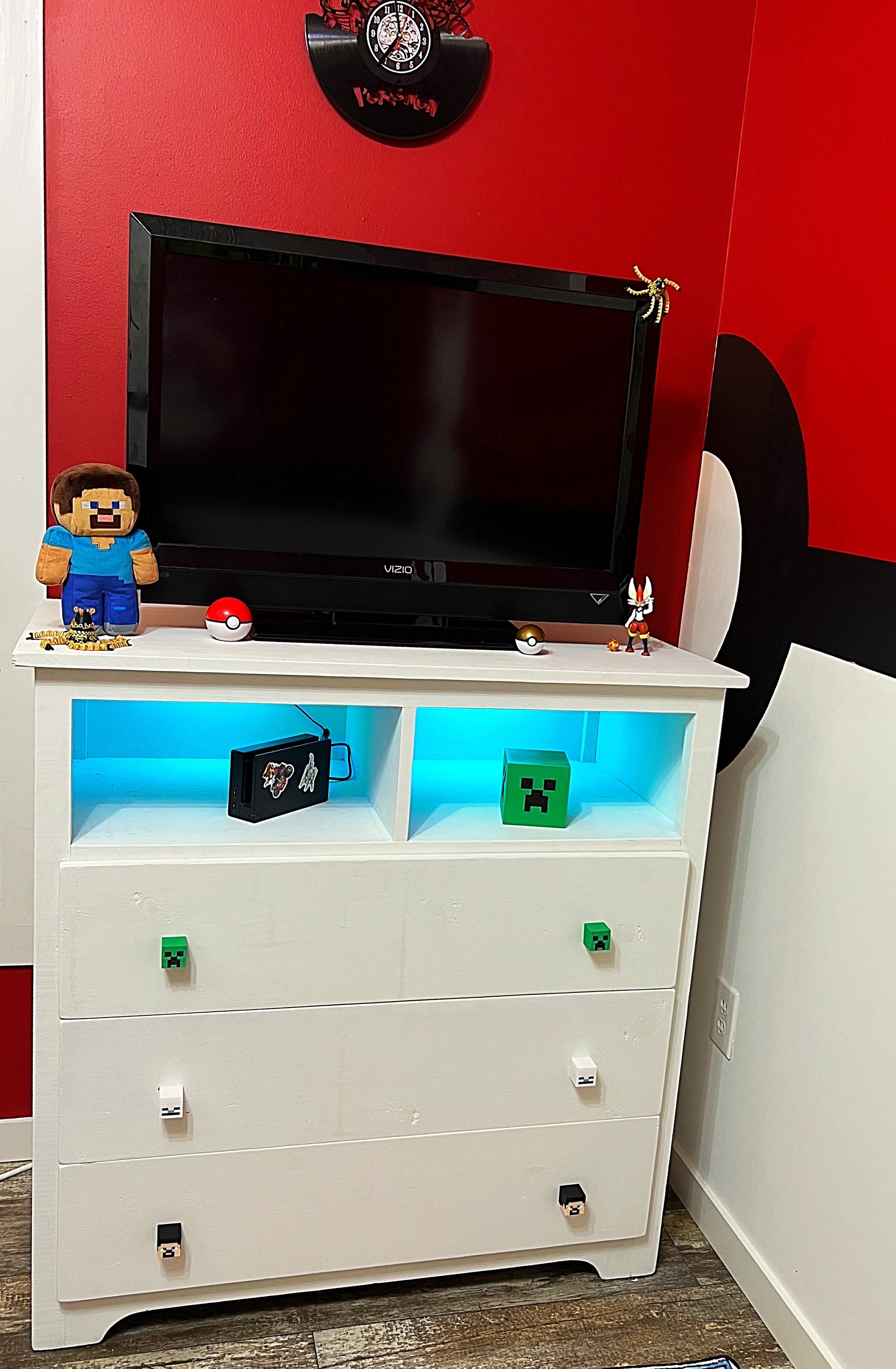 Minecraft Creeper Nintendo Switch Game Cartridge 3D Printed Storage ...