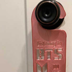 BTS / K-pop Do Not Disturb Door Hanger 3D Printed BTS Decoration for ...