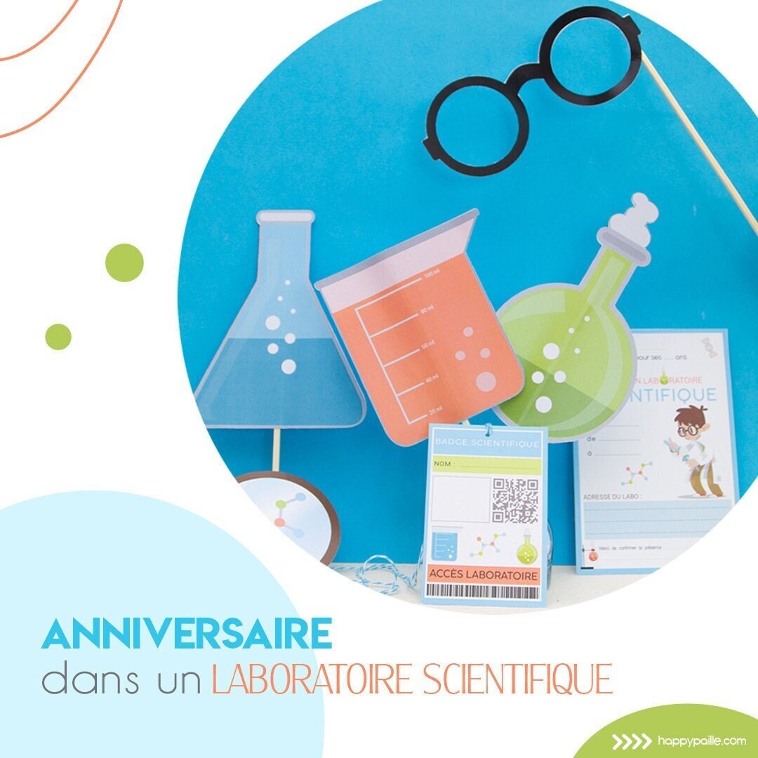 Science Laboratory Birthday Science Birthday Kit - Etsy