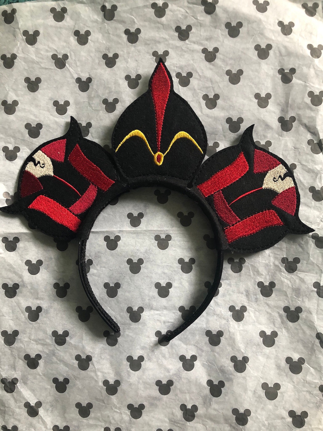 Jafar Evil Villain From Aladdin Disney Inspired Mickey Minnie Mouse ...