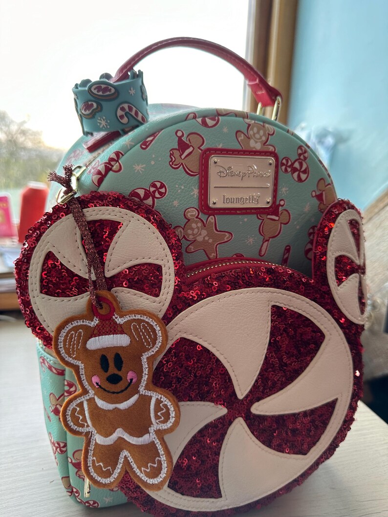 Mickey Mouse Inspired Gingerbread Biscuit Festive Hanging Decoration ...