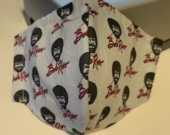 Bob Ross Mask - Etsy