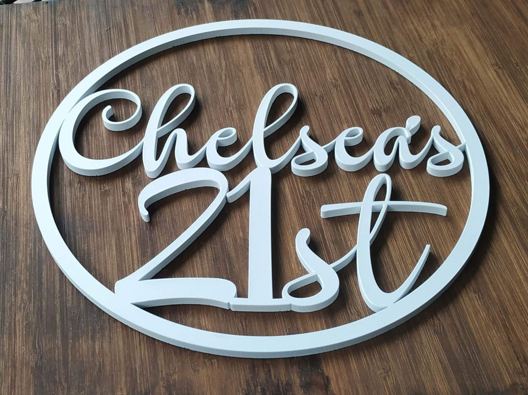 Custom Hoop Sign, Circle Hoop Sign, Birthday Wedding Sign,event Signage ...