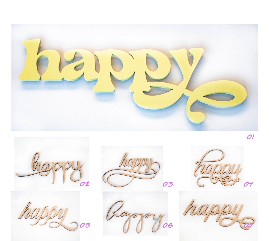 Wooden Word Wall Art at Marsha Shain blog