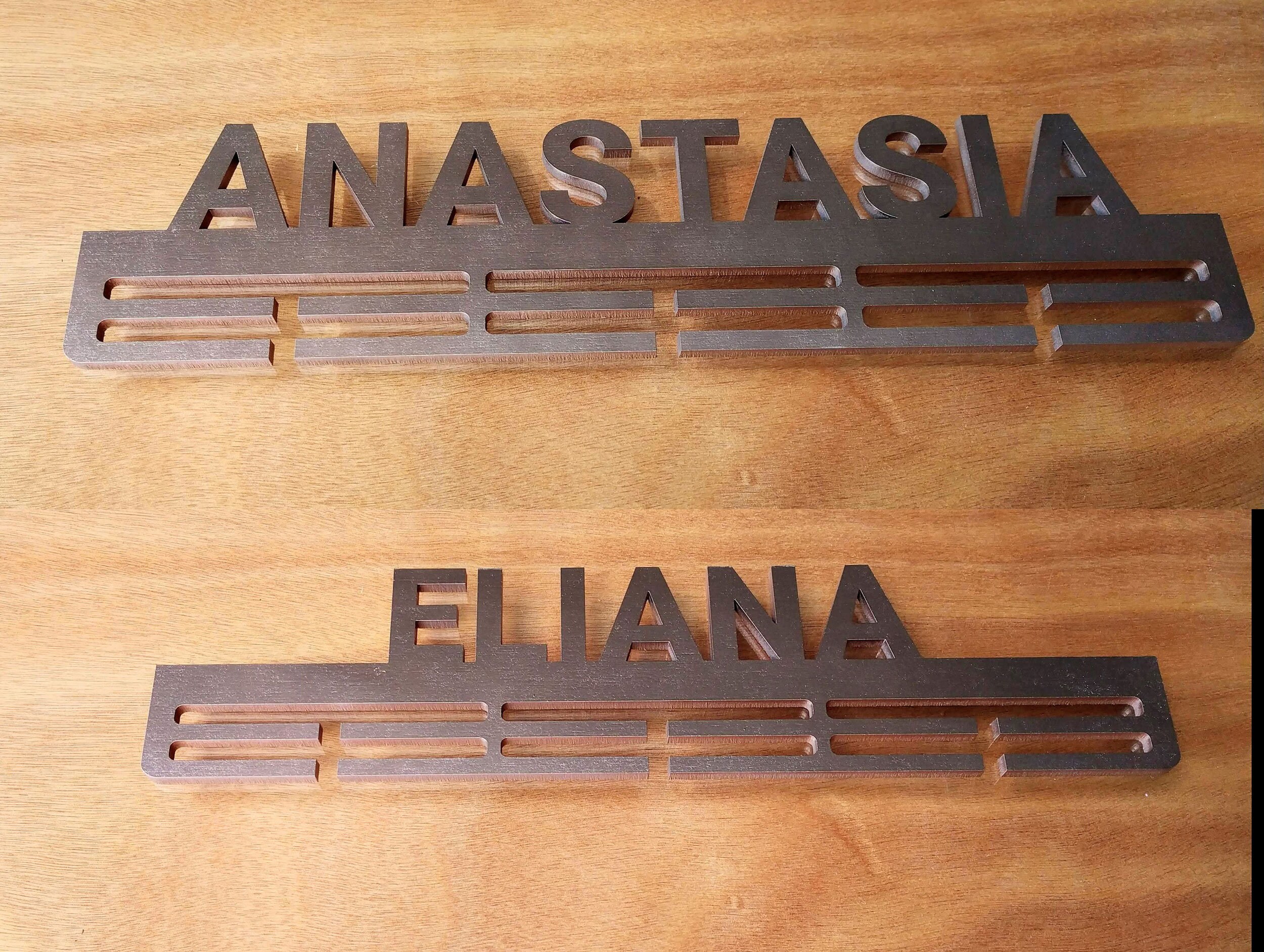 Custom Personalised Medal Hanger Painted Medal Display Rack - Etsy ...