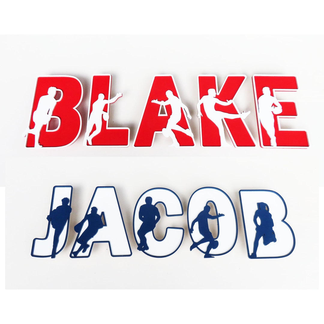 20cm AFL Door Sign, AFL Wall Letters, Aussie Rules Sign, Boys, Nursery ...