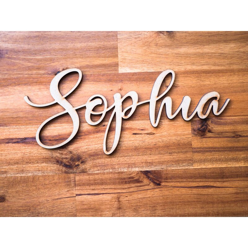 Wooden Name - Etsy Australia