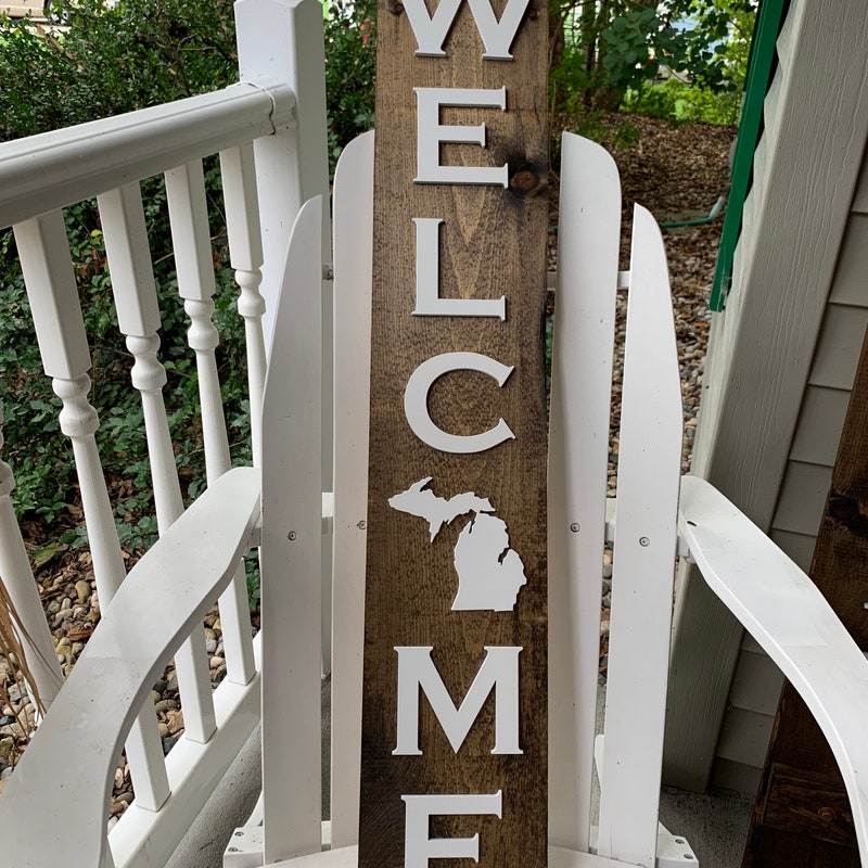 Michigan Home Sign - Etsy