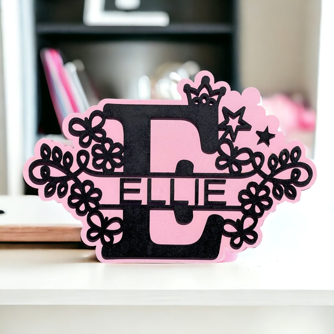 Personalized Princess Name Sign - Etsy