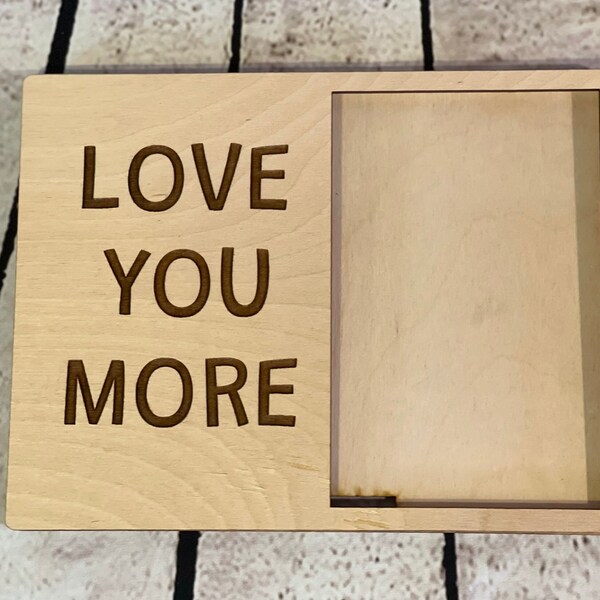 Love You More Sign - Etsy