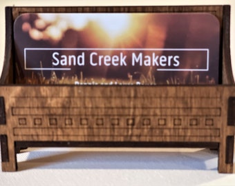 Bench Card Holder - Etsy