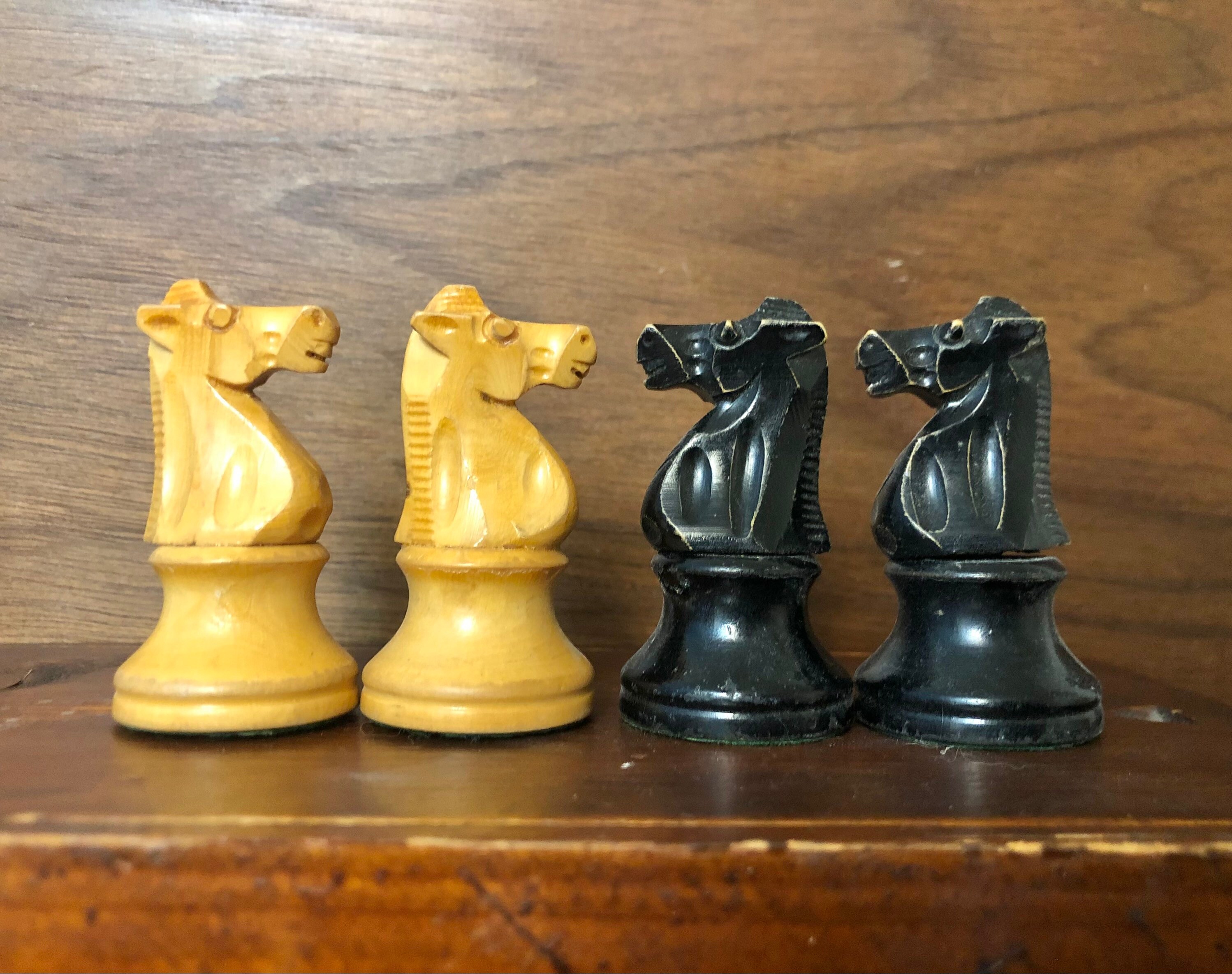 Vintage French Lardy Chess Set Lot 360 - Etsy