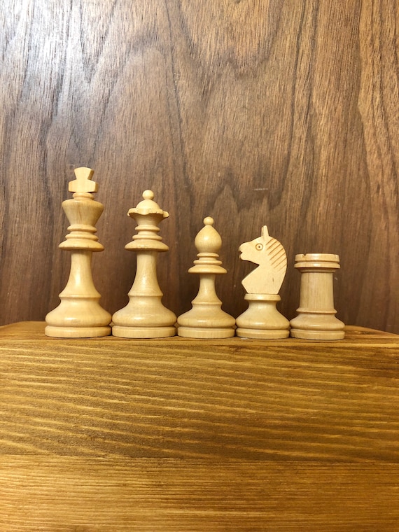 Vintage West German Chess Set Lot 298 - Etsy