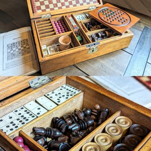 Antique British Compendium of Games Lot #581 - Etsy UK