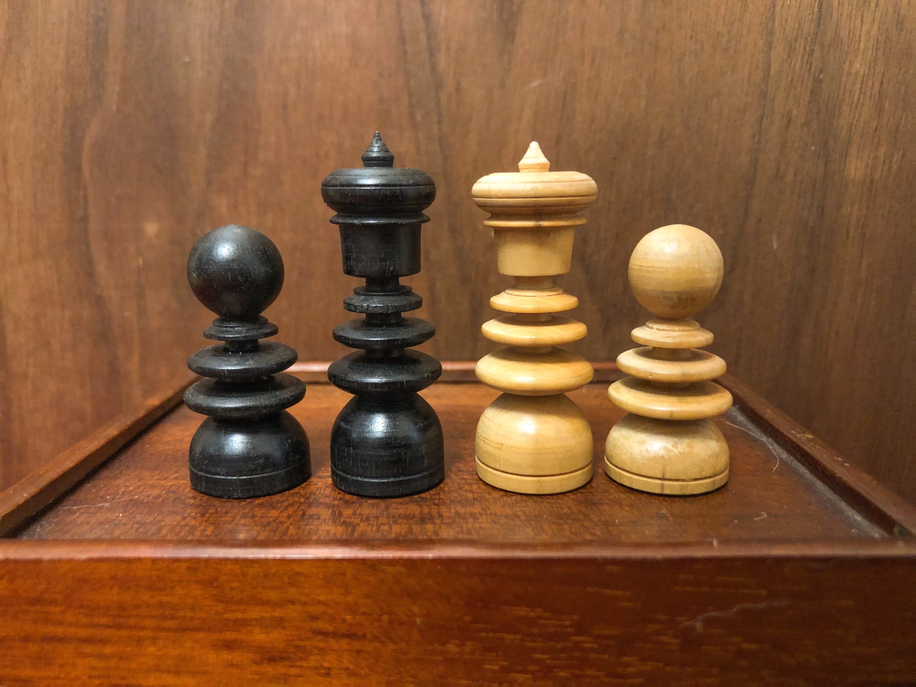Antique slope Cut St. George Chess Set Lot 215 - Etsy UK