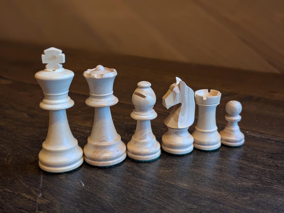 Analysis French Chavet Staunton Chess Set Lot #670 - Etsy